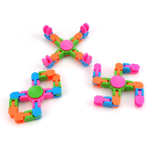China Creative Wacky track Spinner mini Brain Teaser Spinner Toy snake ...