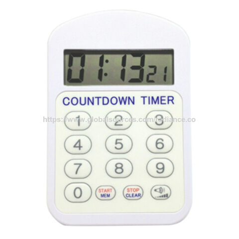 Hong Kong SARWater-resistant Countdown Timer Clock with Adjustable ...