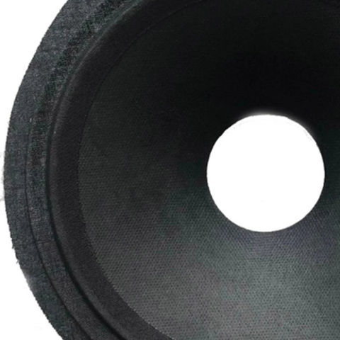 China HY audio 10inch paper cone with cloth edge,half non-pressed on ...