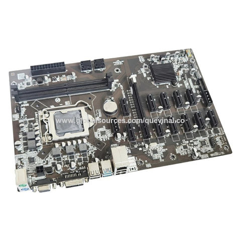 China 12 PCIE Slots Mainboard Mining Rig BTC ETH Mining Mainboard For ...