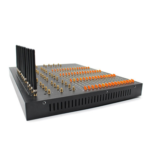 China Sms text blaster machine lte 4g 64 port bulk sms modem at command ...
