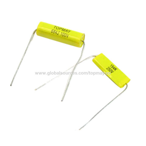 China Polypropylene Capacitors with Epoxy Resin Coating and ≤0.1% ...