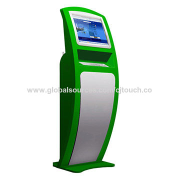 China 15 inch 17 inch 19 inch touch screen lobby kiosk for self service ...