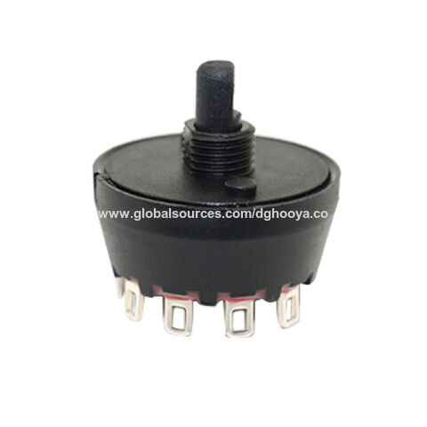 China Rotary Power Switches with 4 Position 1KV AC for 1 Min Withstand ...