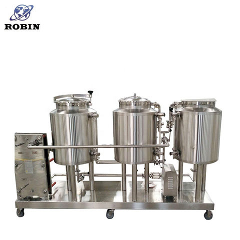 China Craft beer brewing equipment 100l mini homebrew house for cerveza ...