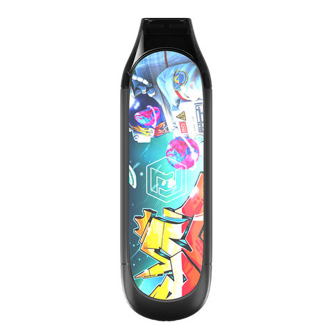 China W5 Disposable vape pen with multi cubic patterns pretty color ...