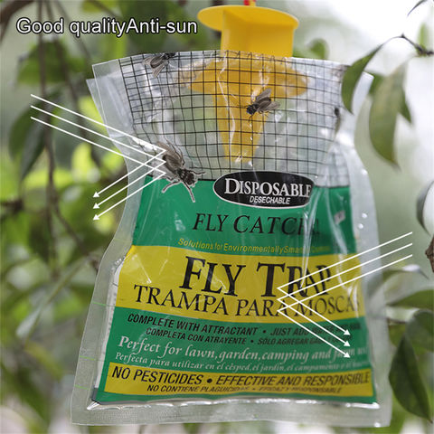China Fly Trap Catcher Disposable Insect Hanging Style Pest Control ...