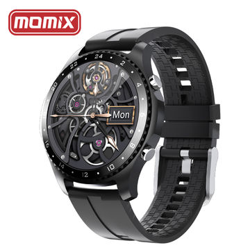 China MOMIX CK30 Round Screen IP67 ECG Smart Watch Heart Rate GPS ...