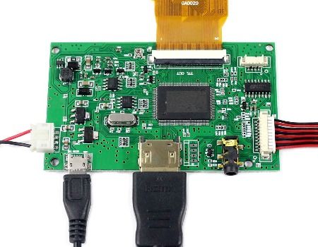 China HDMI Board With 7inch 1024X600 IPS LCD Screen Raspberry Pi HDMI ...
