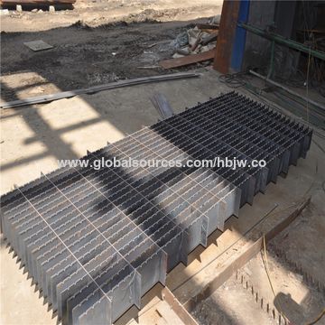 China Steel grating, mill finish, open end, 6*1 meter size on Global ...
