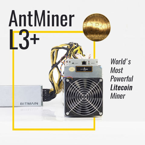 China Bitmain Antminer L3+ Scrypt 504Mh/s L3++ Antminer 580Mh/s L3 with ...
