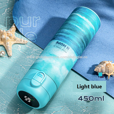 China Smart vacuum flask Digital water bottle Stainless steel cup 450ml ...