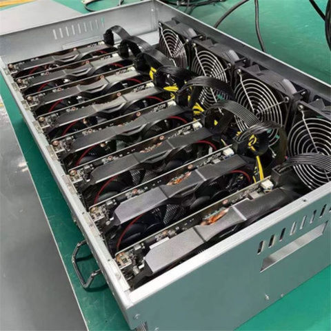 United Kingdom 8 GPU Graphics Case Crypto Coin Open Air 3090/120M For ...