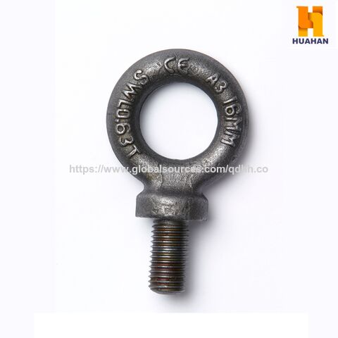 China Dynamo Eye Bolts, BS4278-TABLE 3, Metric Thread, Self-colored or ...