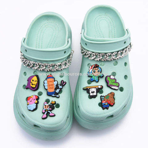 China Small Customizable Designer Croc Charms Logo Jibbitz For ...