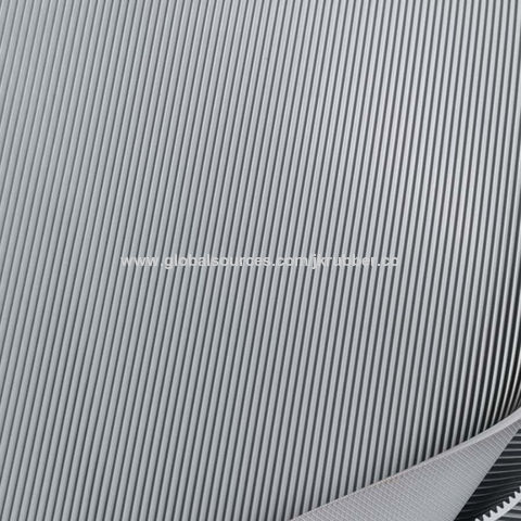 China 3mm-8mm waterproof wide/fine ribbed rubber sheet grey color anti ...
