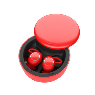 China Tiny design Bluetooth earbud with Sliding case Support Auto power ...