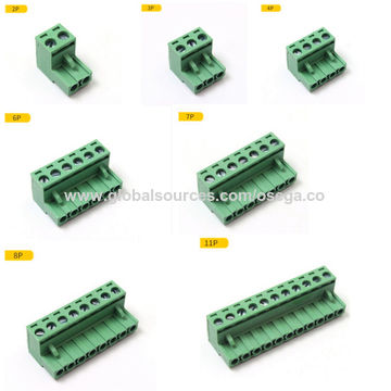 China 2-24Pin High Quality Pluggable terminal blocks on Global Sources ...