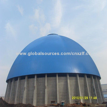 Steel Dome Structure Coal Storage Shed, Clinker Storage, Light Space ...