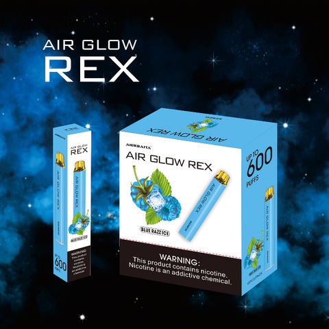 China Fast Shipping Electronic Cigarette 500 Puffs Air Glow REX ...