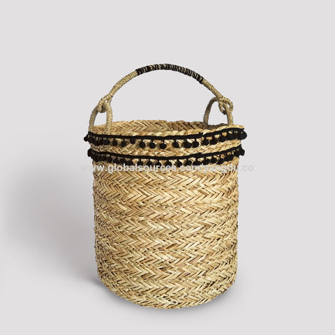 China Straw woven storage baskets sundries baskets on Global Sources ...