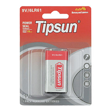 China Blister Pack 9V 6LR61 Alkaline Battery from China Manufacturer on ...