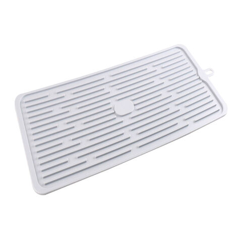 China Silicone coaster multi purpose drain mat silicone tableware rack ...