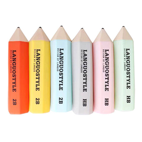 China Customized logo pencil shape rubber silicone pencil case on ...