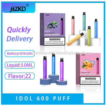China HZKO IDOL Best Flavors idol Vape Disposable Vape Disposable Pods ...