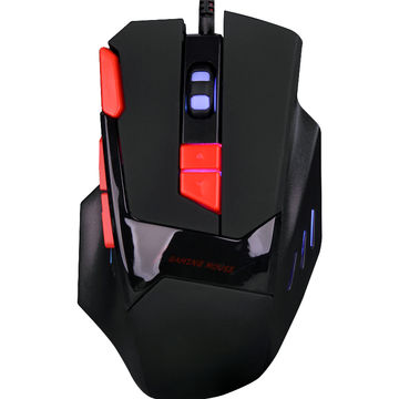 China Angular gaming mouse with up-to 3200dpi , 8 buttons with driver ...