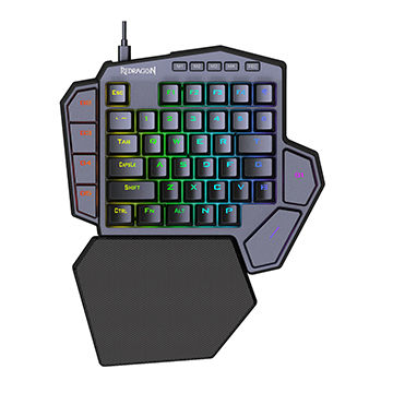 China RGB Mechanical one handed Gaming Keypad with 4 Macro keys on ...