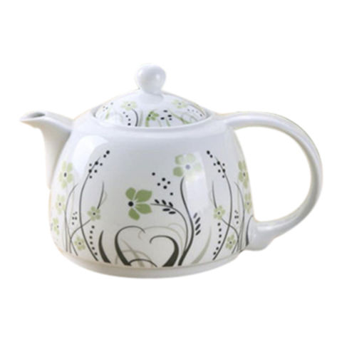 China Beautiful Porcelain Coffee Pot with Rounded Lid, OEM Orders ...