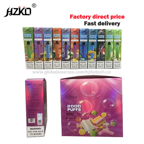 China Australia Popular Disposable Vape HZKO IDOL MAX 2000puffs ...