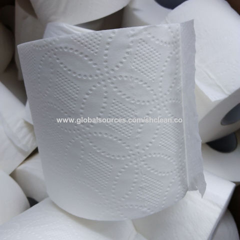 China Soft and smooth bamboo toilet paper toilet tissue bathroom tissue ...