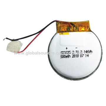 China Customized battery 3.7V round lipo battery cell on Global Sources ...