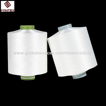 China Recycled Yarn CDP DTY 300D/96F SD RW GRS CERTIFICATE raw white ...