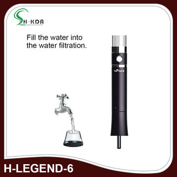 New and exclusive glass bong, battery powered with water filtration ...