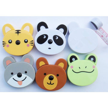 China Panda frog cat tiger bear cute animal customized logo measuring ...
