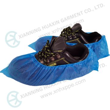 China Disposable CPE machine made elastic cuff shoe cover on Global ...