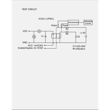 Voltage Controlled Crystal Oscillator/SMD7050P LVPECL Output | Global ...