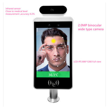 China Hot Sale Face Recognition System with Automatic Temperature ...