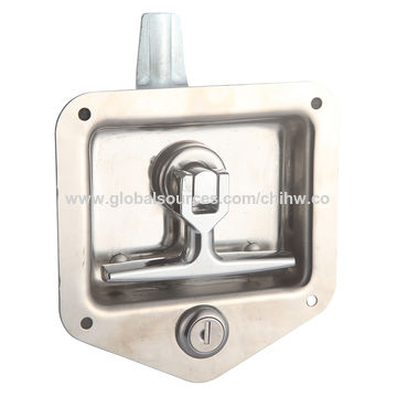 Shed door T handle lock,truck panel lock,lever handle lock,door and ...