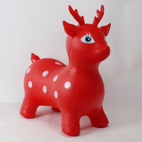 China Inflatable Toy Animal Hopper PVC Ride on Bouncing Toy Jumping ...