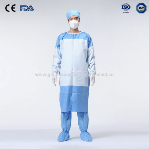 China Disposable surgical clothing operating coat protective wear ...