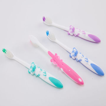 China Children's toothbrush cute toothbrush big handle white teeth on ...