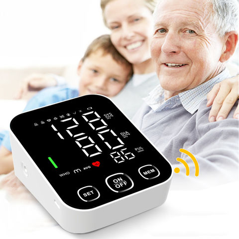 China Upper Arm Type Blacklit BP Machine Digital Electronic Blood ...