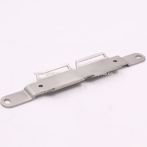 China Metal stamping stainless steel bracket with the top surface fine ...