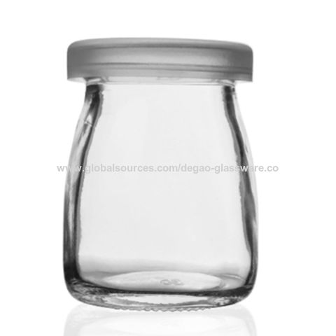 China Glass pudding bottle small capacity 100ml on Global Sources ...