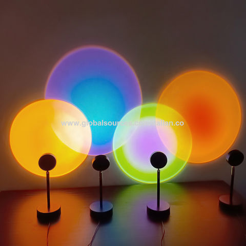 China Sunset Projection Light LED Lamp Ring Light on Global Sources ...