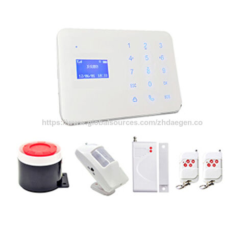 China Wireless GSM Alarm systems with LCD screen for security systems ...